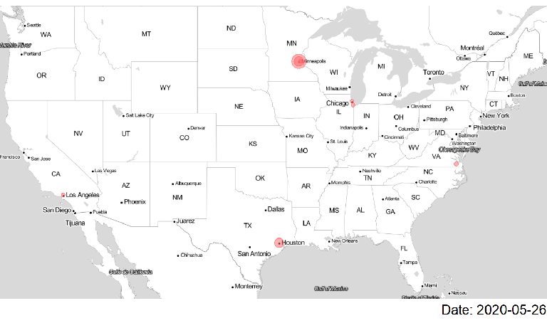Crowd Counting Consortium: Contours of the George Floyd Uprising – Ash ...