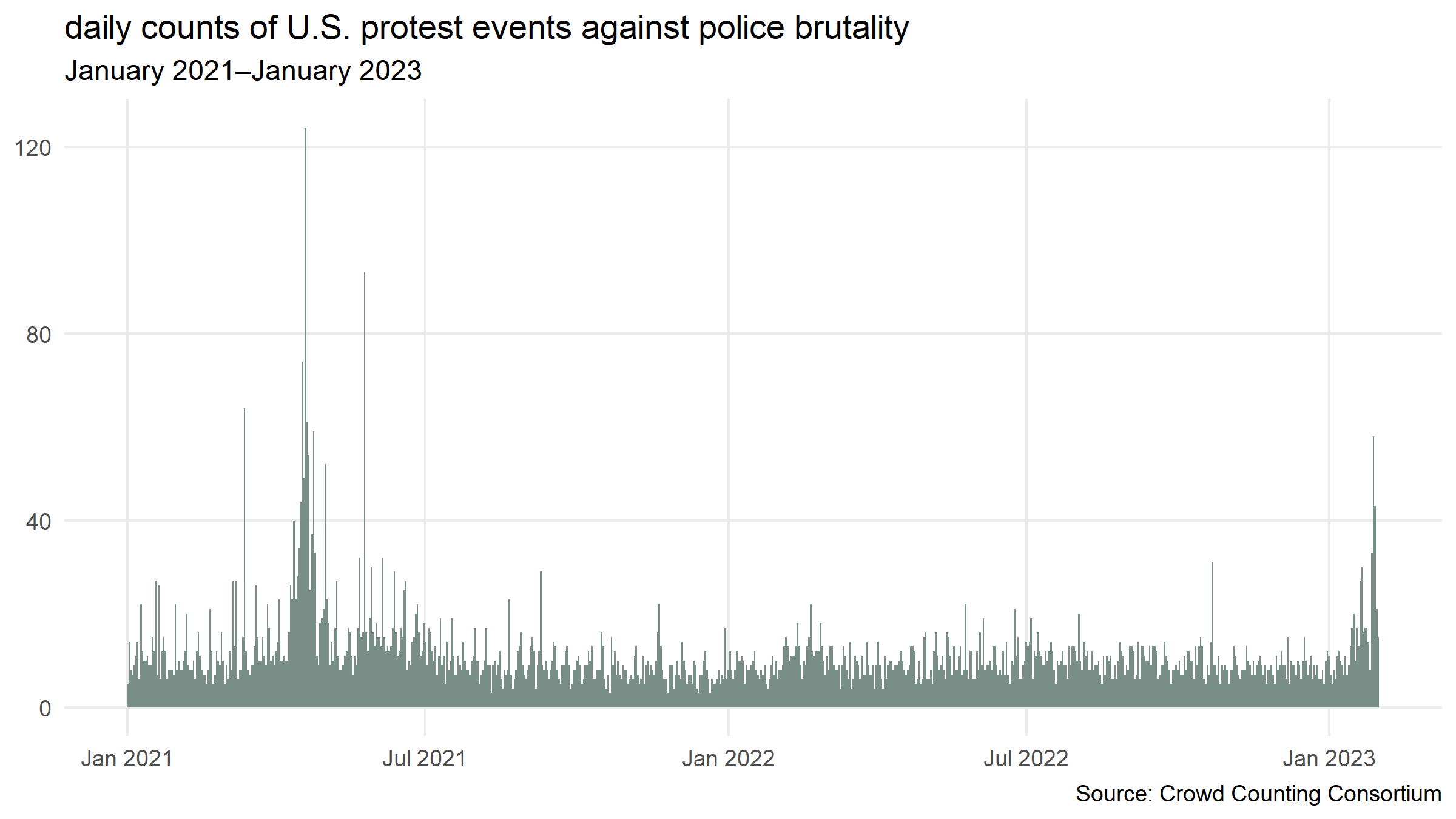 Echoes of Police Violence – Counting Crowds